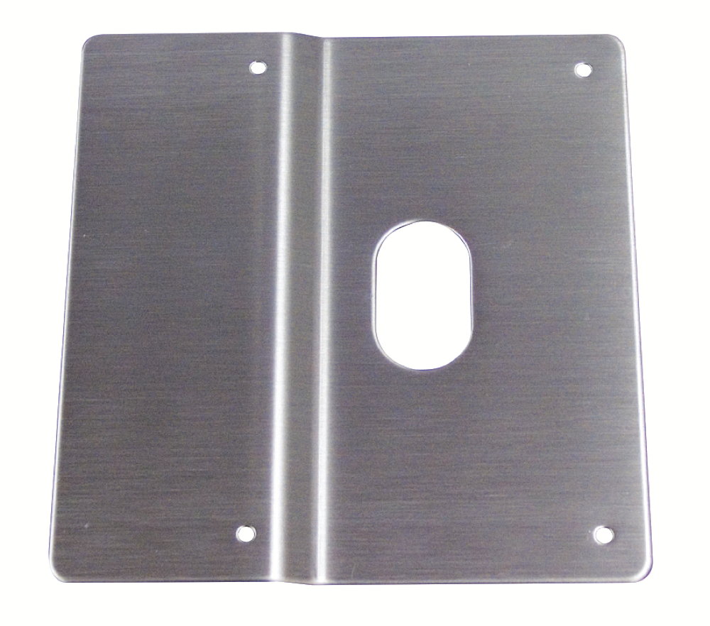 Rustfri plade med dækpapir | BIBUS SINDBY - Kantlister.dk